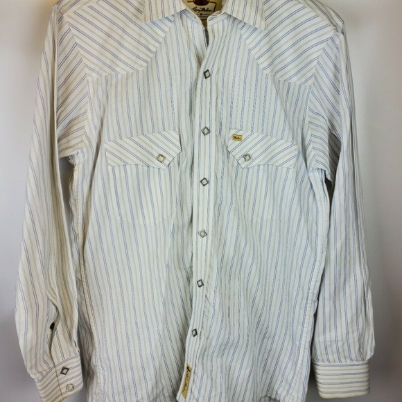 Larry Mahan | Shirts | Larry Mahan Cowboy Collection Mens S Pearl Snap ...